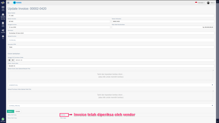 Pengecekan Soft copy Invoice – Panduan Penggunaan DropInvoice